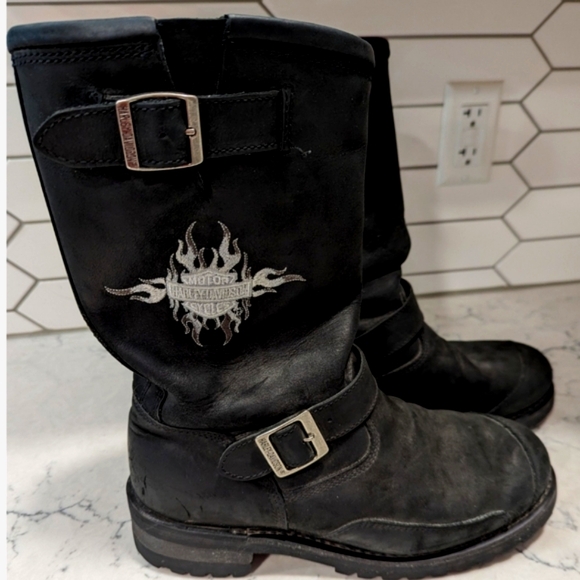 Harley-Davidson | Shoes | Harleydavidson 699 Mens 10 Logger Conductor ...